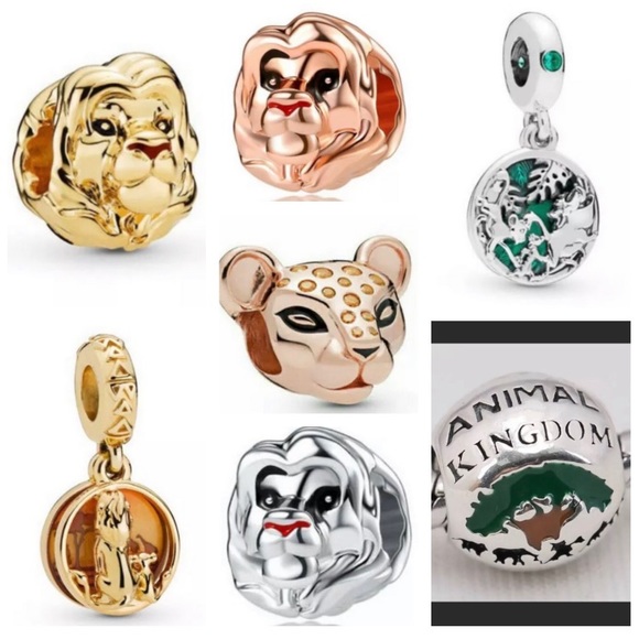 Jewelry | Disney The Lion King Simba Bead Charm Bundle Set | Poshmark